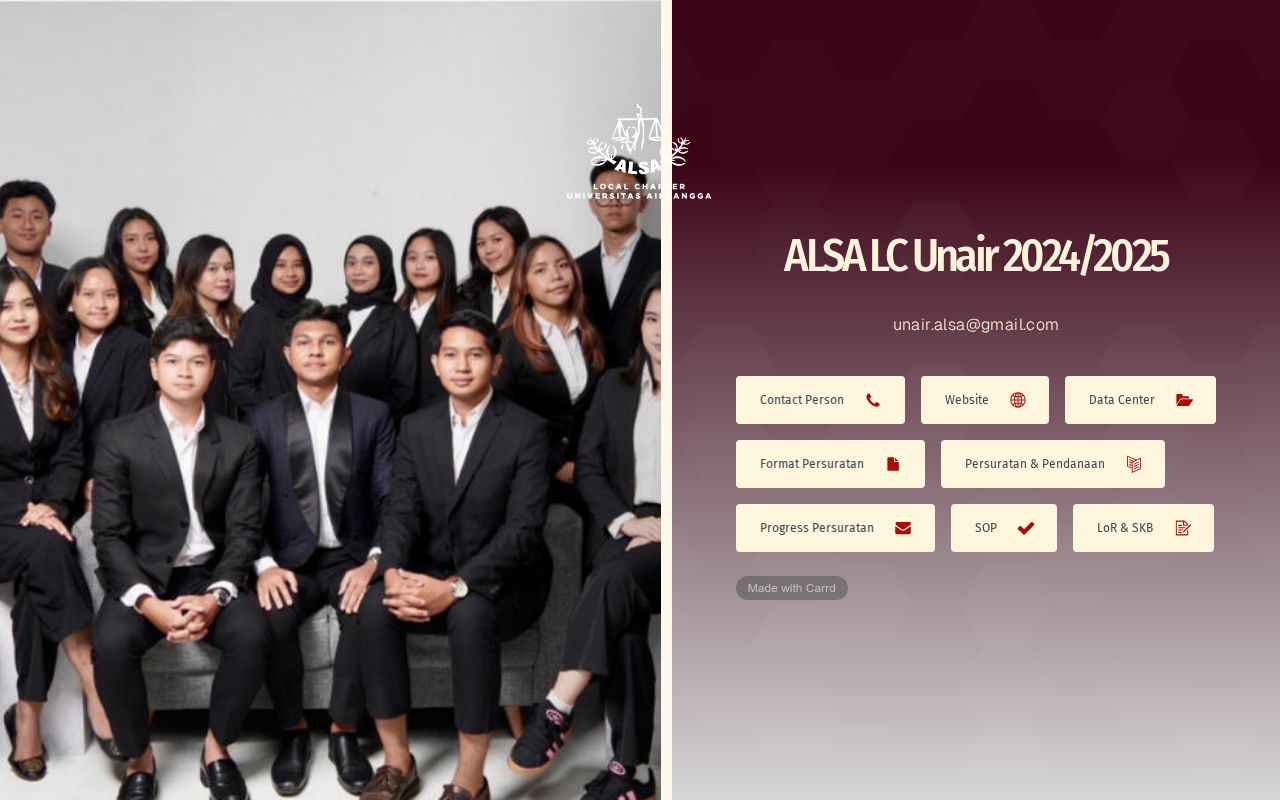 ALSA LC Unair 2024/2025